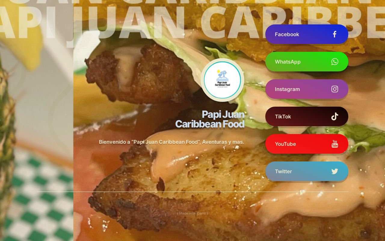 Papi Juan Caribbean Food